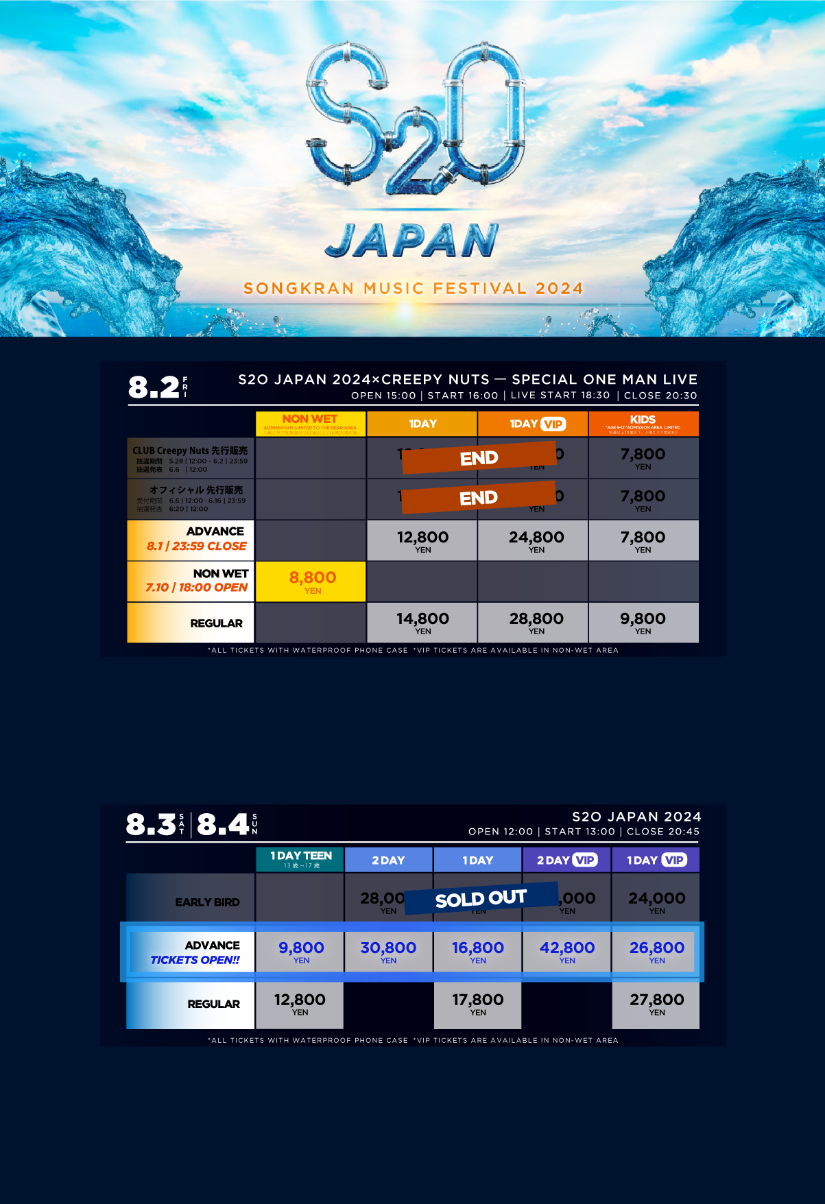 S2O JAPAN SONGKRAN MUSIC FESTIVAL 2019